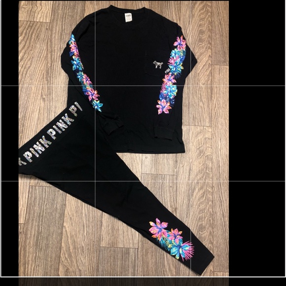 PINK Victoria's Secret | Tops | Vs Pink Bling Set | Poshmark